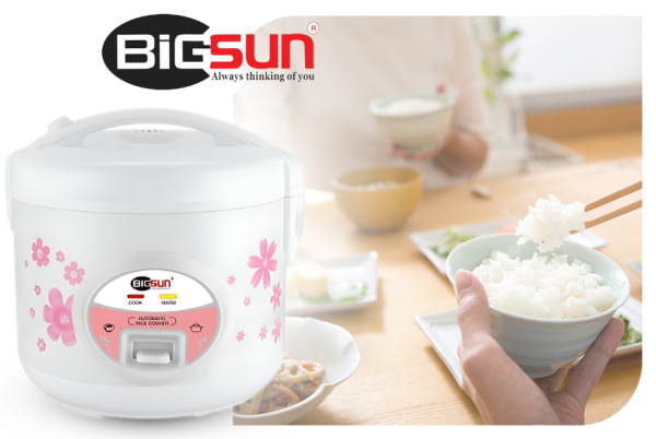 Nồi Cơm Điện Nắp Gài BR-112, Công Nghệ Hiện Đại, Giữ Tròn Vị Riêng - Gia Dụng BigSun